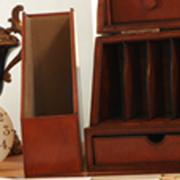 Leather Magazine File|Leather Storage Box - Candle and Blue – Candle ...