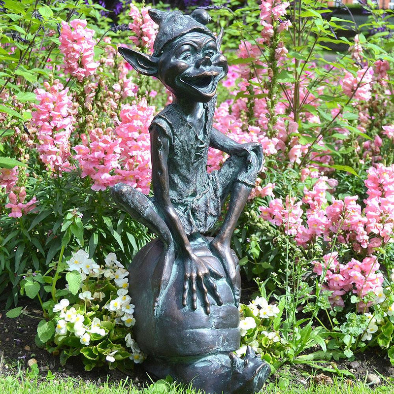 Bronze garden statues store
